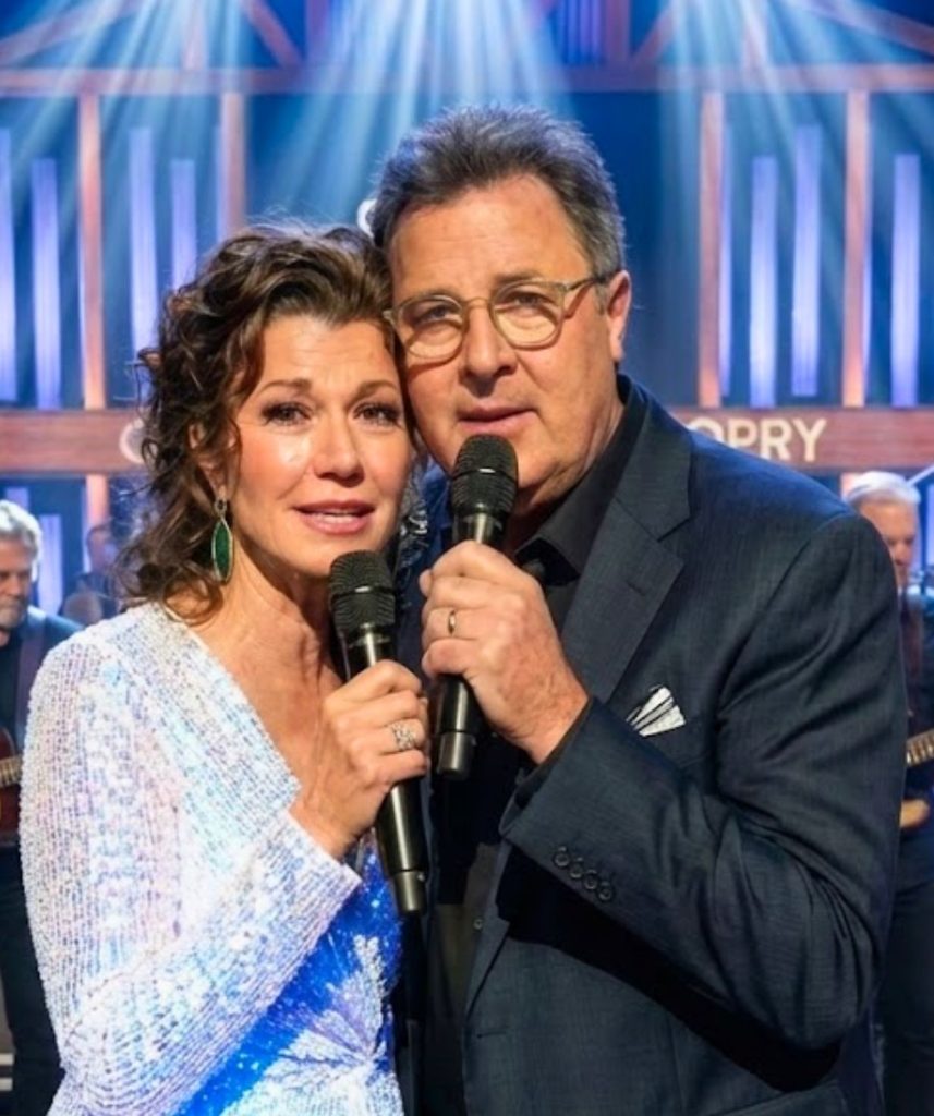 VINCE GILL’S UNFORGETTABLE NIGHT WITH AMY — On a packed Nashville stage ...