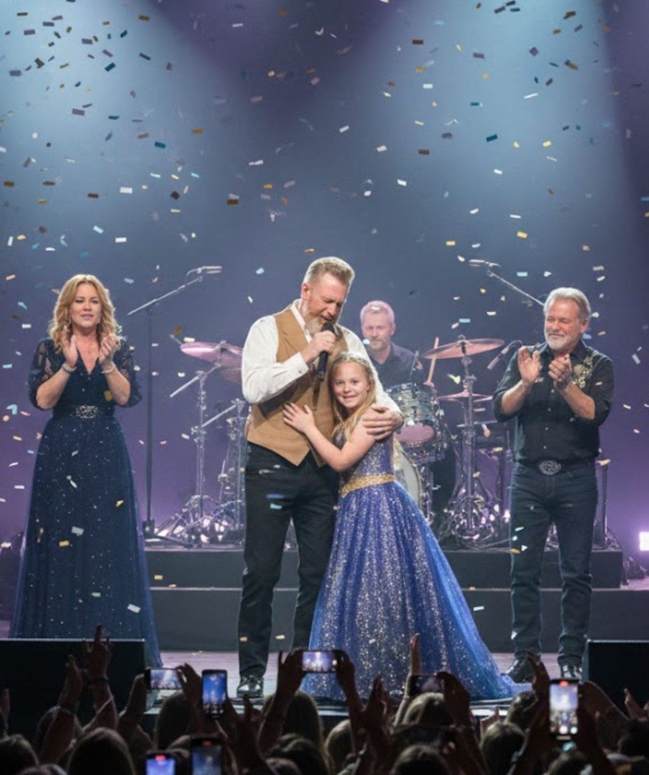 THE NEW YEAR’S DUET FROM HEAVEN — 11-YEAR-OLD INDIANA SINGS WITH DADDY ...